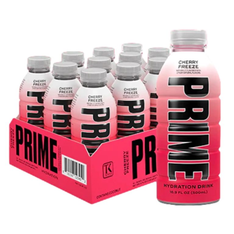 Prime Hydration Cherry Freeze 500ml 12 Pack - Online Wholesaler | JGM ...