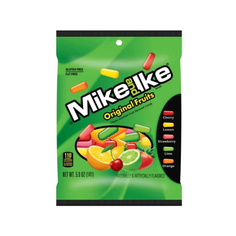 Mike & Ike Original Fruits Flavored Candies 141g Peg Bag - Online ...