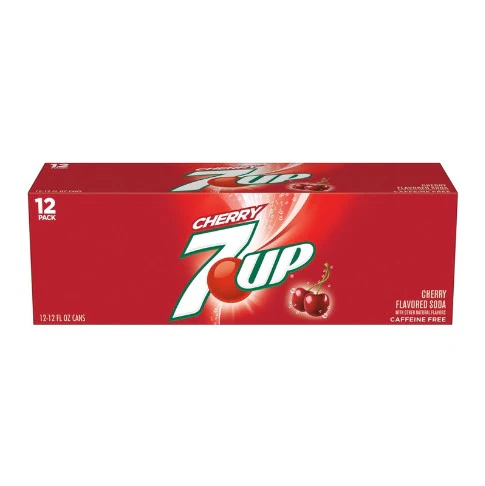 7Up Cherry 355ml Pack of 12 - Online Wholesaler | JGM Wholesale Limited
