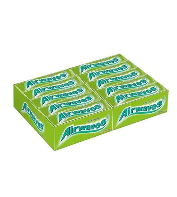 Buy Airwaves Lime & Ginger Gum 30x14g Fresh Stock Deal